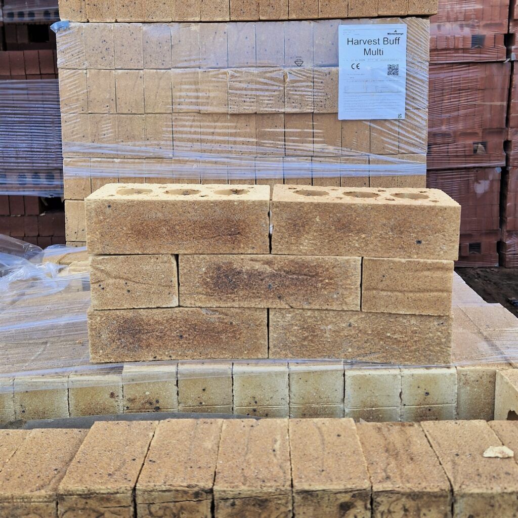 Wienerberger Harvest Buff Multi Wirecut Facing Brick Pack of 500 ...