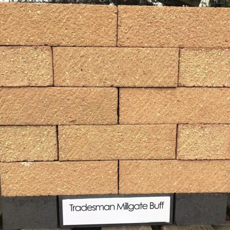 Ibstock Tradesman Millgate Buff Wirecut Facing Brick Pack of 500 ...