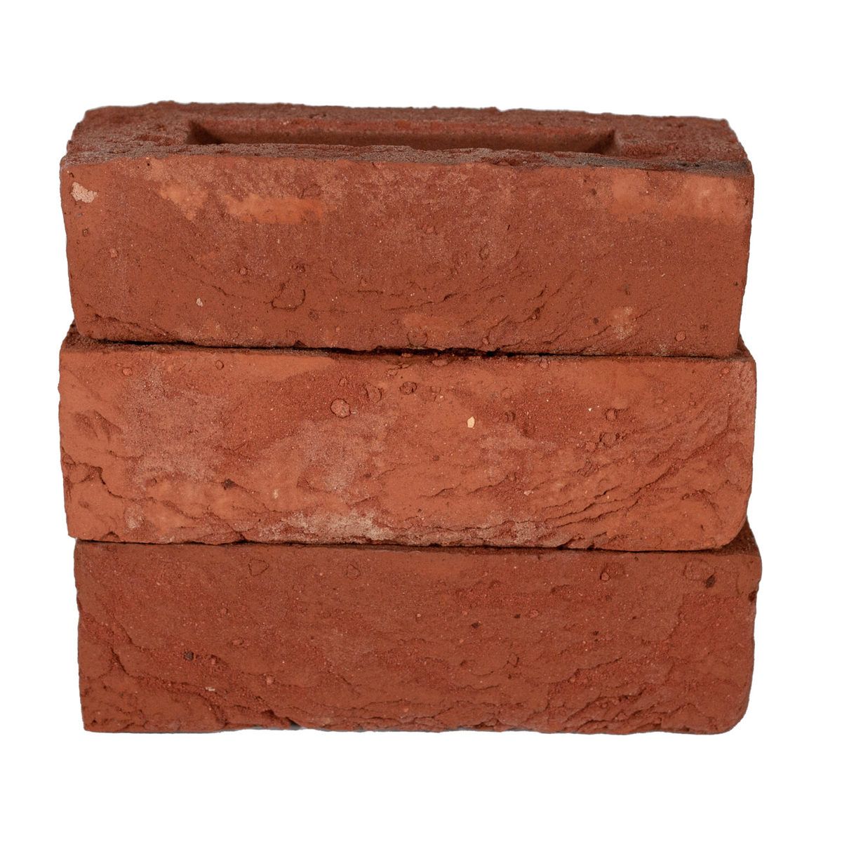 TBS Fine Handmade Textured Red Blend Facing Brick Pack of 625 - Brick ...