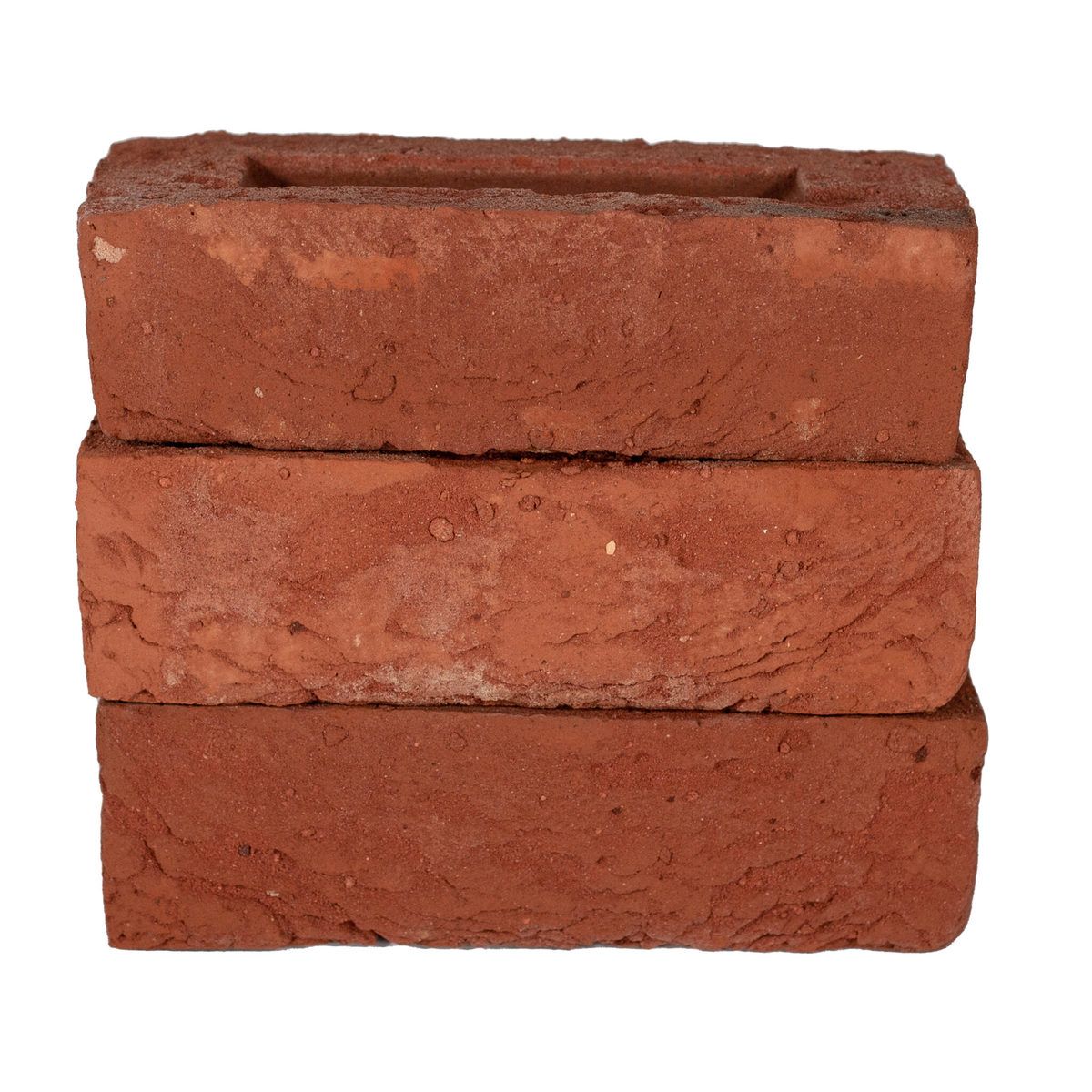 TBS Fine Handmade Textured Red Blend Facing Brick Pack of 625 - Brick ...