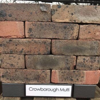 Ibstock Crowborough Multi Stock Facing Brick Pack of 500 - Brick Wholesale