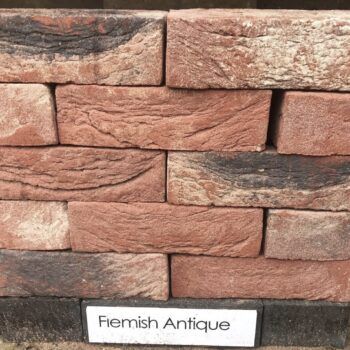 Vandersanden Flemish Antique Stock Facing Brick Pack of 620 - Brick ...