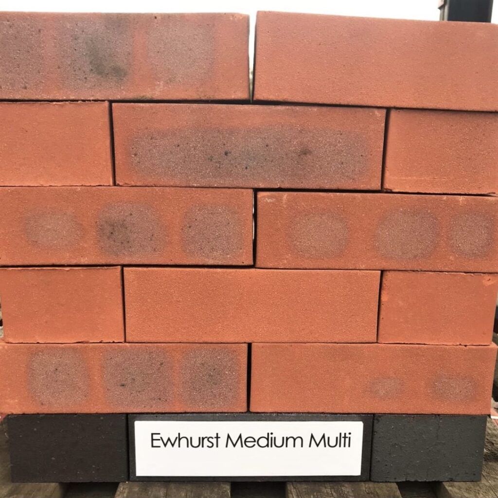 Wienerberger Ewhurst Medium Multi Wirecut Facing Brick Pack of 400 ...