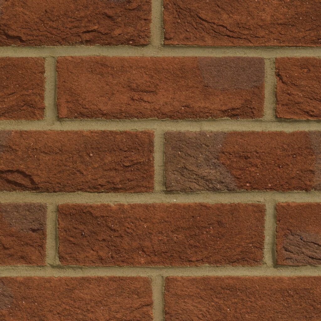 Forterra Oakthorpe Red Multi Stock Facing Brick Pack of 495 - Brick ...