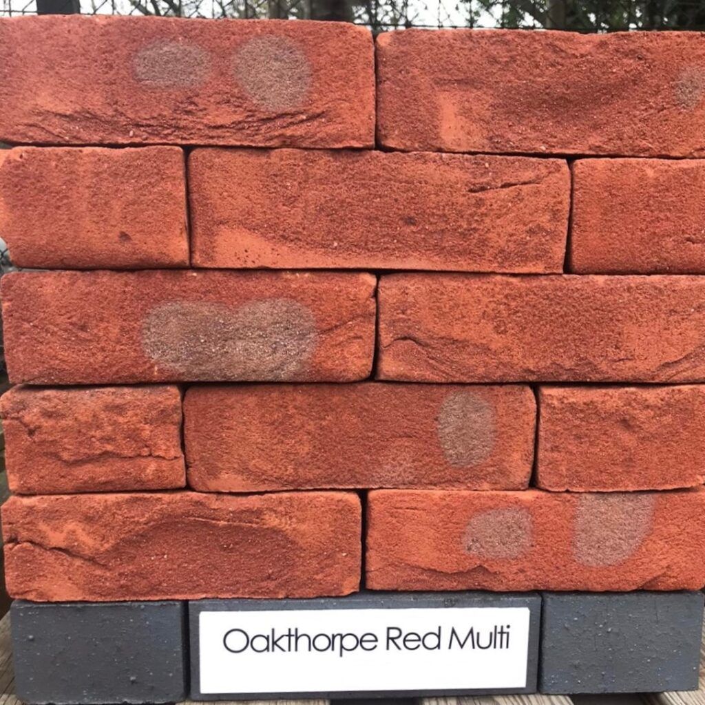 Forterra Oakthorpe Red Multi Stock Facing Brick Pack of 495 - Brick ...