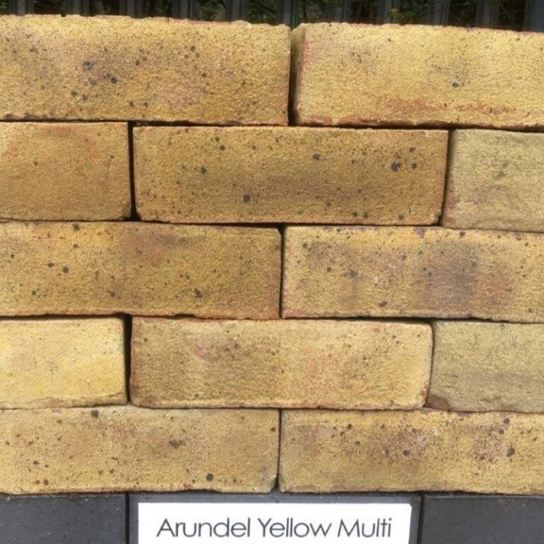 Ibstock Arundel Yellow Multi Stock Facing Brick Pack of 475 - Brick ...