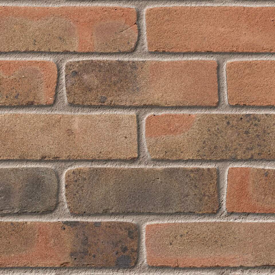 Ibstock Chailey Medium Multi Stock Facing Brick Pack of 370 - Brick ...