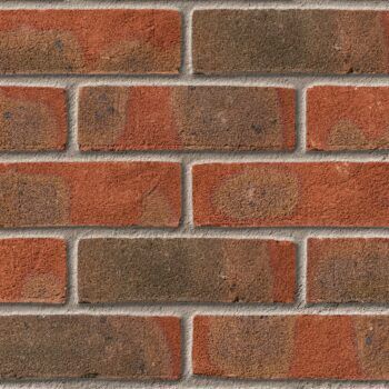 Wienerberger Rudgwick Red Multi Stock Facing Brick Pack of 500 - Brick ...