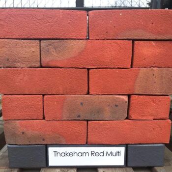 Ibstock Thakeham Red Multi Stock Facing Brick Pack of 475 - Brick Wholesale