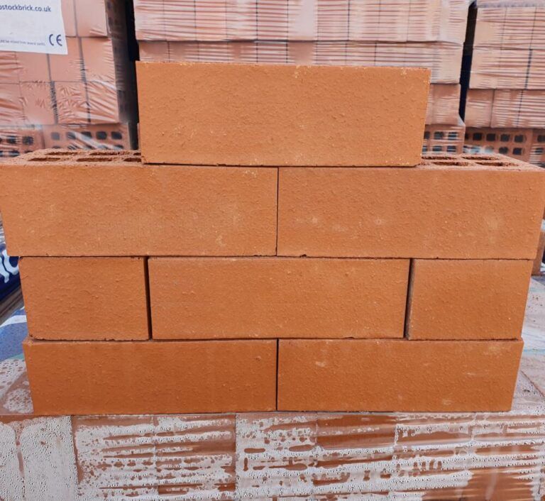 Ibstock Class B Red 65mm Perforated Engineering Brick Pack of 500 ...
