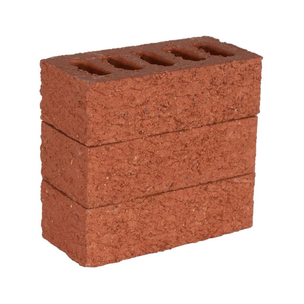 Ibstock Aldridge Anglian Red Rustic 65mm Wirecut Facing Brick Pack of ...