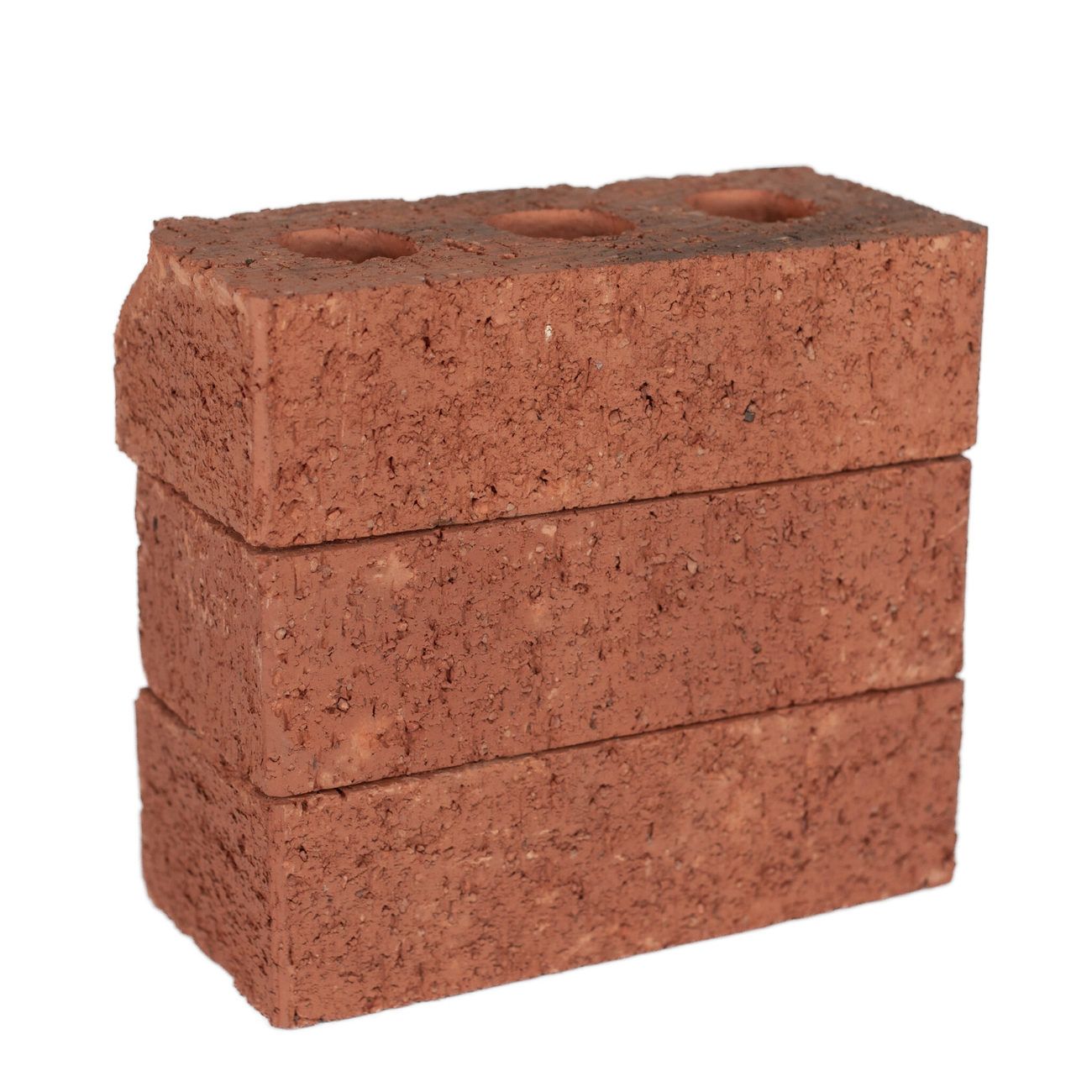 Forterra Old Trafford Red Wirecut Facing Brick Pack of 520 - Brick ...