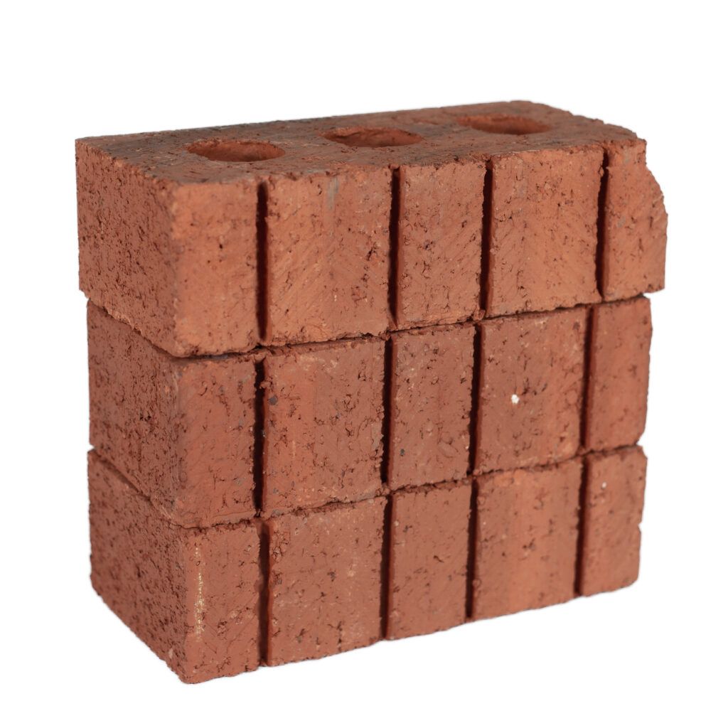 Forterra Old Trafford Red Wirecut Facing Brick Pack of 520 - Brick ...