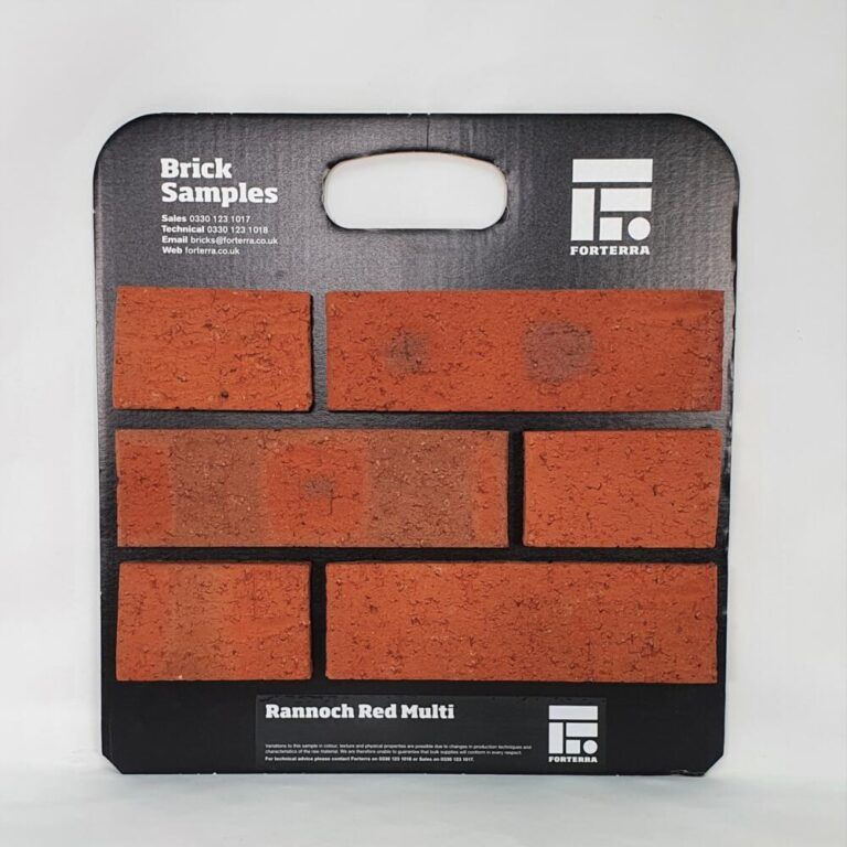 Ibstock Roughdales Red Multi Rustic Wirecut Facing Brick Pack of 500 ...
