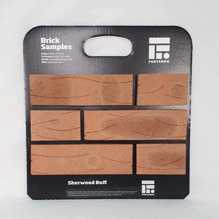 Forterra Sherwood Buff Mixture Wirecut Facing Brick Pack of 495 - Brick ...