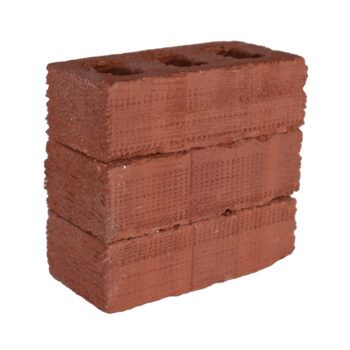 Ibstock Aldridge Anglian Red Rustic 65mm Wirecut Facing Brick Pack of ...