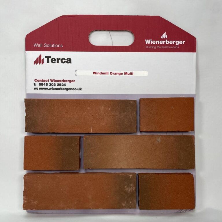 Wienerberger Windmill Orange Multi Wirecut Facing Brick Pack of 400 ...