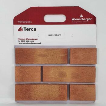 Wienerberger Sunset Red Multi Wirecut Facing Brick Pack of 430 - Brick ...