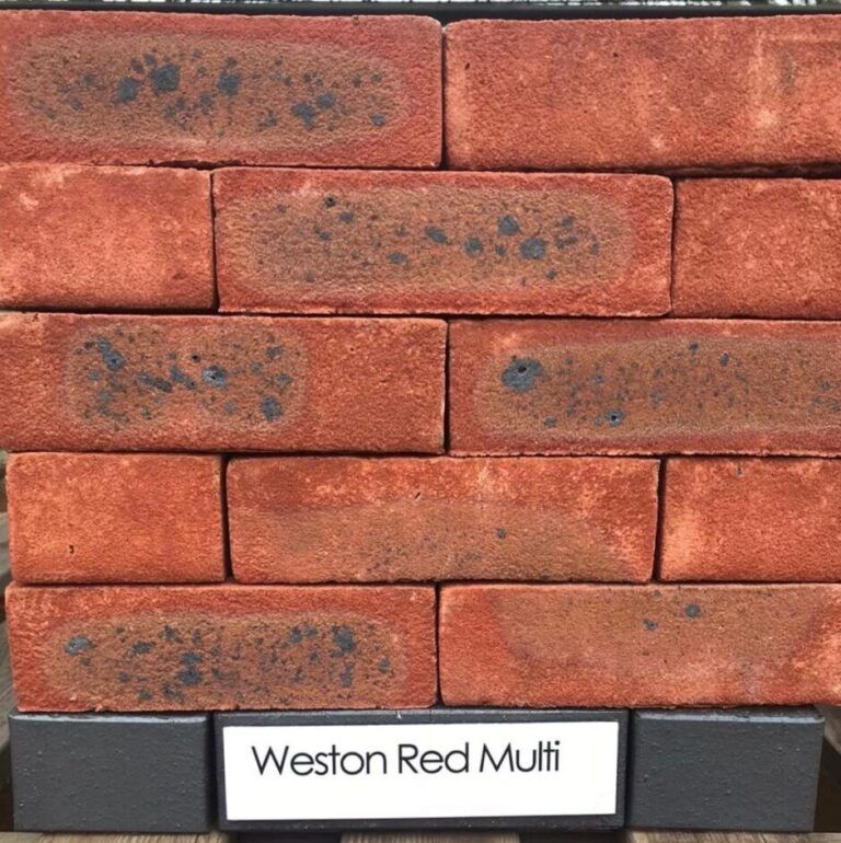 Ibstock Weston Red Multi Stock Facing Brick Pack of 500 - Brick Wholesale
