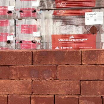 Wienerberger Durham Claret Stock Facing Brick Pack of 500 - Brick Wholesale