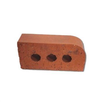 BN1.2 Single Bullnose Red Smooth Special Shape Brick - Brick Wholesale
