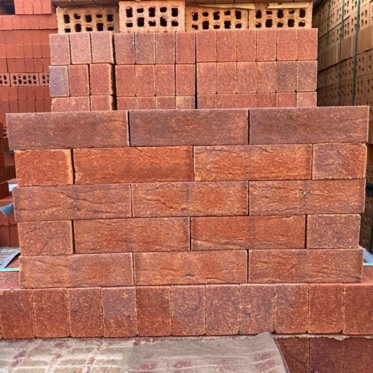 Ibstock Brunswick Antique Red Wirecut Facing Brick Pack of 500 - Brick ...