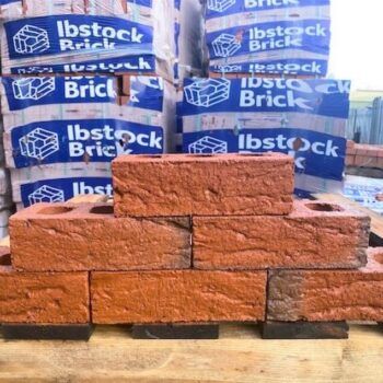 Ibstock Brunswick Antique Red Wirecut Facing Brick Pack of 500 - Brick ...