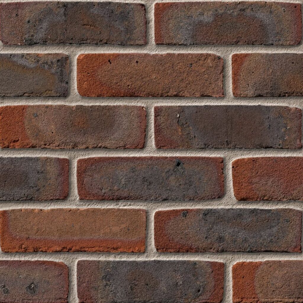 Ibstock Chailey Medium Multi Stock Facing Brick Pack of 370 - Brick ...