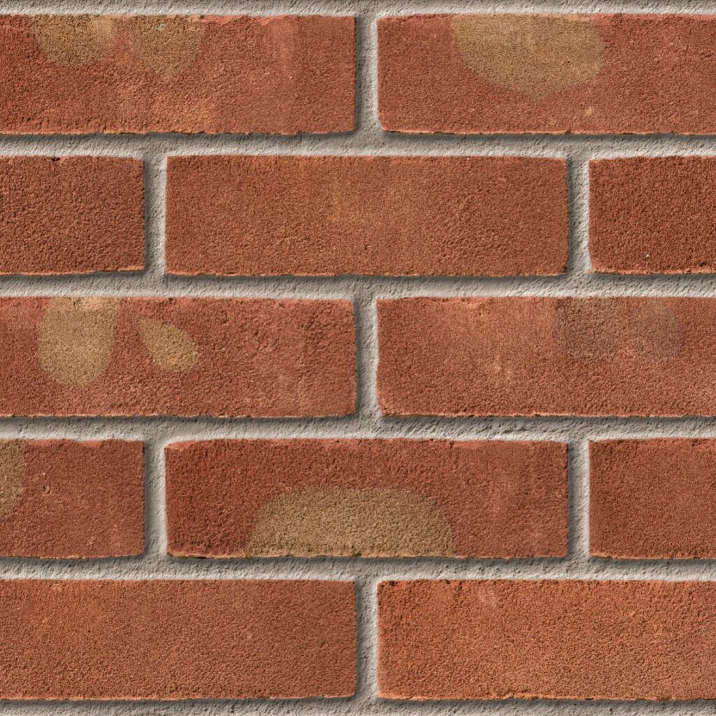 Ibstock Dorset Red Multi Stock Facing Brick Pack of 500 - Brick Wholesale