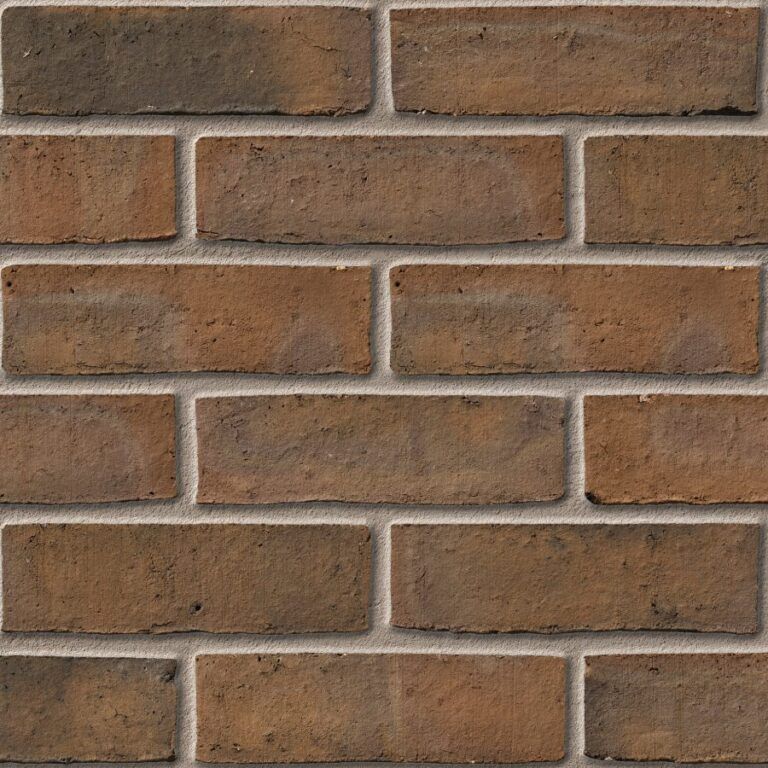 Ibstock Birtley Brown Waterstruck Solid Facing Brick Pack of 404 ...